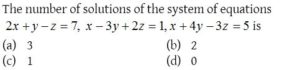 Solving Systems of Linear Equations Using Matrices - CBSE Library