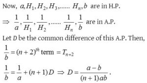 What is Harmonic Progression in Mathematics? - CBSE Library