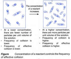 How does the collision theory affect the rate of reaction? - CBSE Library