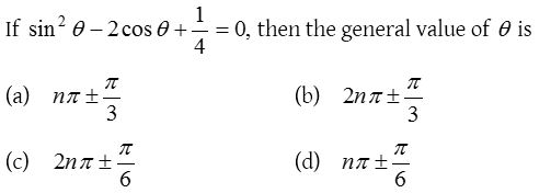 How to Find the General Solution of Trigonometric Equations? - CBSE Library