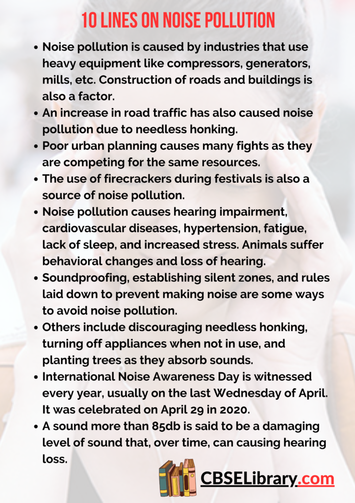 Noise Pollution Essay | Essay on Noise Pollution for Children and ...