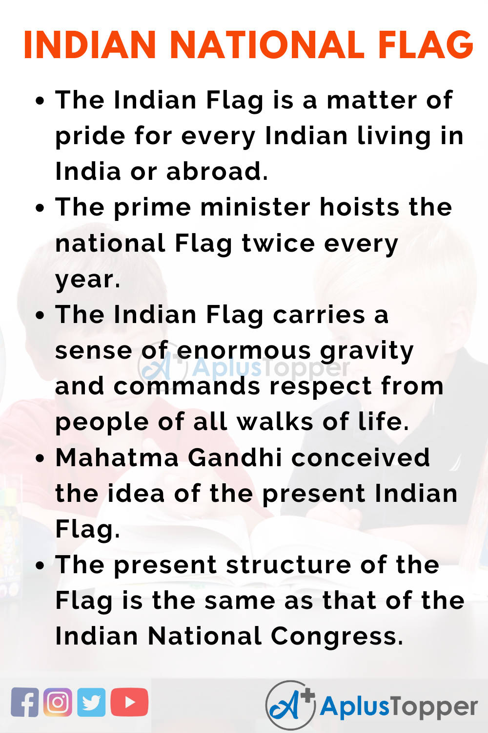 Indian National Flag Essay | Essay on Indian National Flag for Students ...