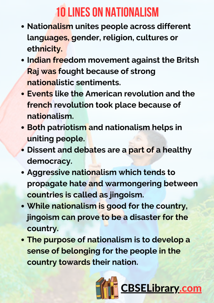 Nationalism Essay | Essay on Nationalism for Students and Children in ...