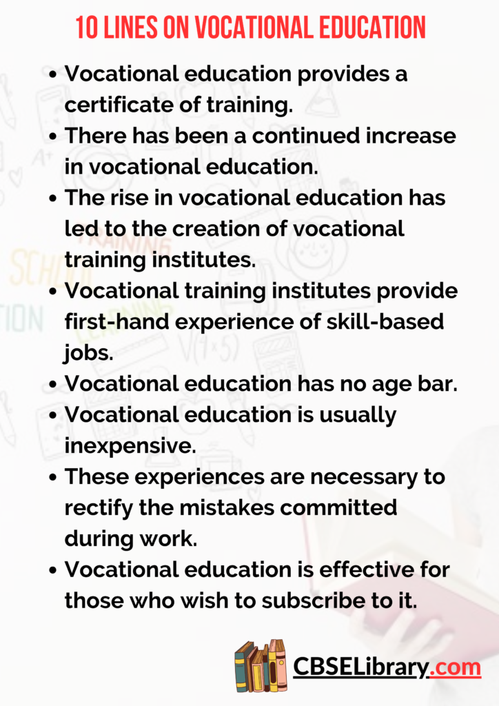 Vocational Education Essay | Essay on Voccational Education for ...