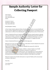 Authority Letter | Format, Samples and How To Write An Authority Letter ...