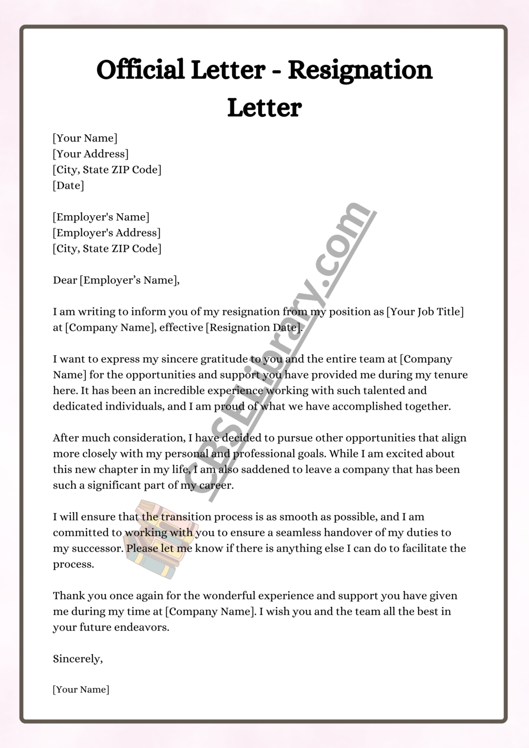 Official Letter | Samples, Format, How To Write an Official Letter ...