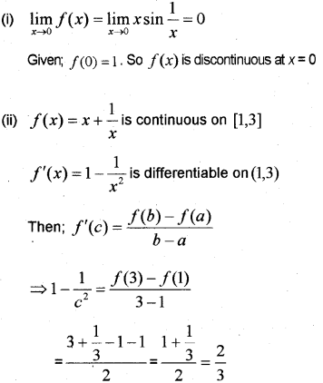 Plus Two Maths Chapter Wise Previous Questions Chapter 5 Continuity and Differentiability - CBSE ...