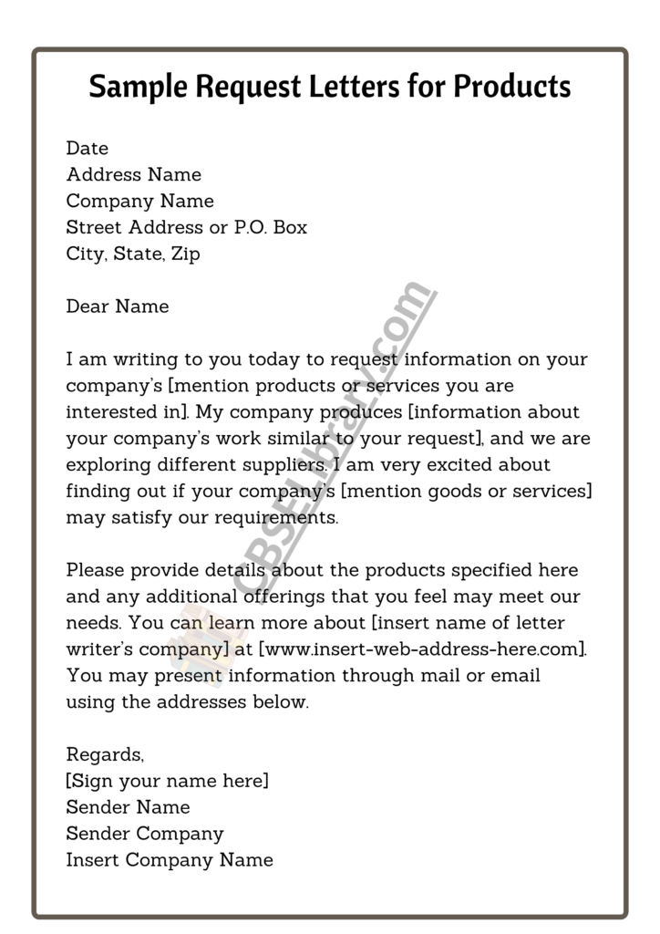 9 Sample Request Letters | Template, Format, How To Write Sample ...