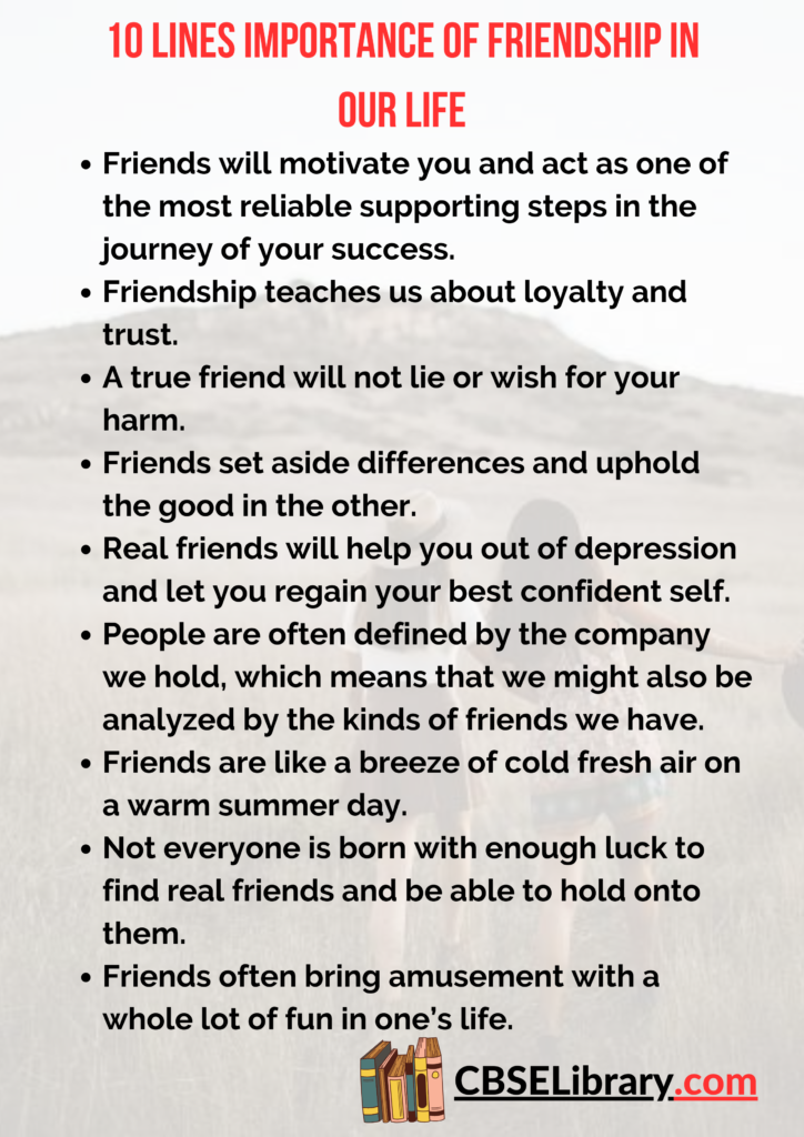 Importance of Friends in Our Life Essay | Essay on Importance of ...