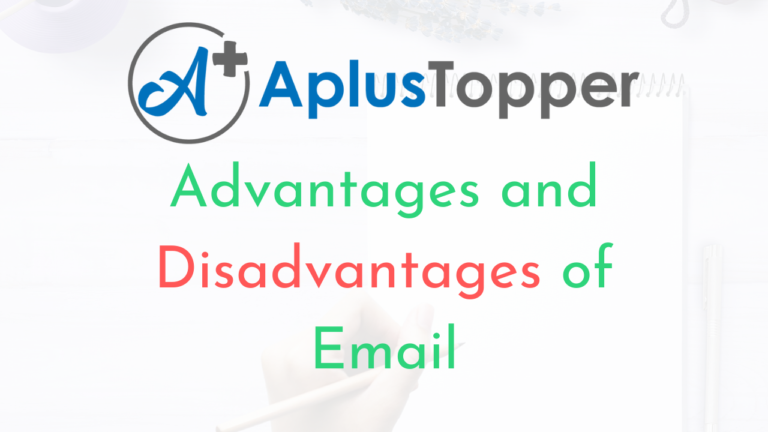 Advantages and Disadvantages of Email | Using of Email Advantages and ...