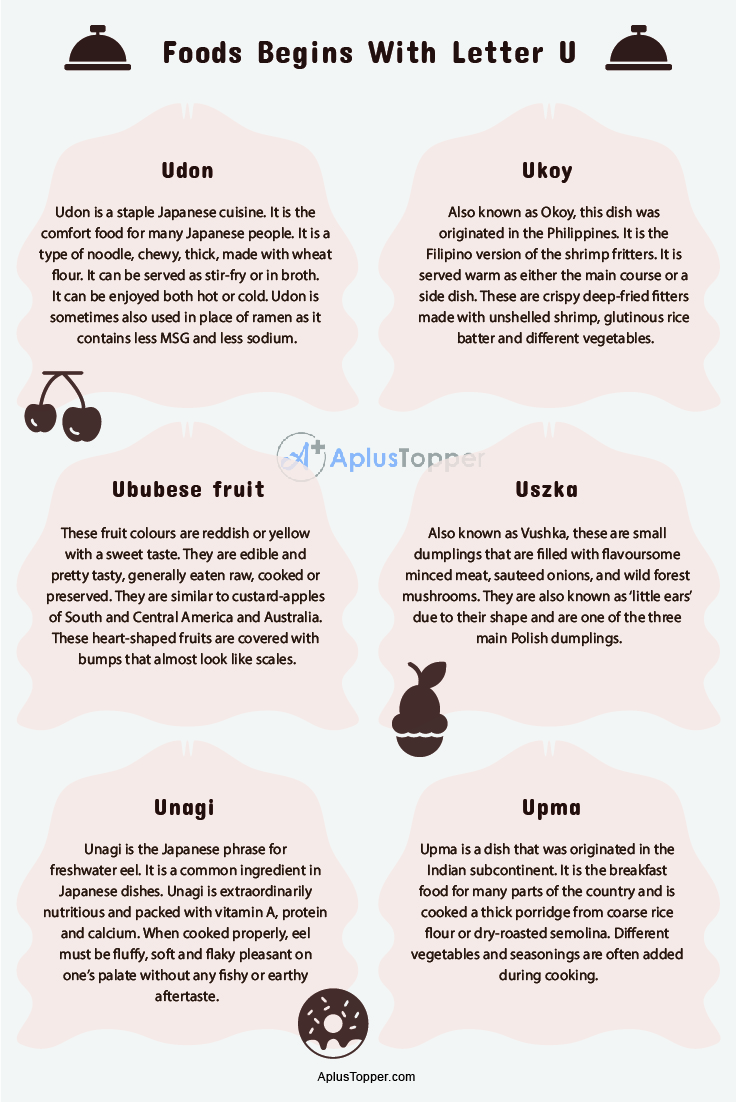 Foods that Start with U | List of Foods Starting with U Pictures and ...