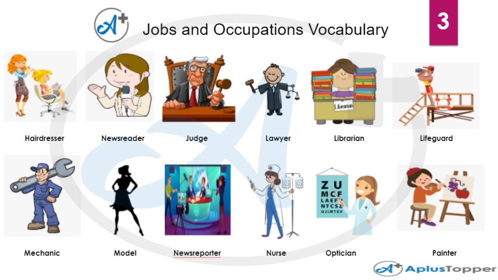 Jobs and Occupations Vocabulary | List of Jobs and Occupations ...