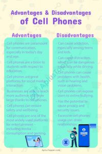 Advantages And Disadvantages Of Cell Phones | Why Should We Use A Cell ...