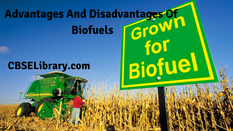 Biofuels Advantages And Disadvantages | What are Biofuels?, Definition ...
