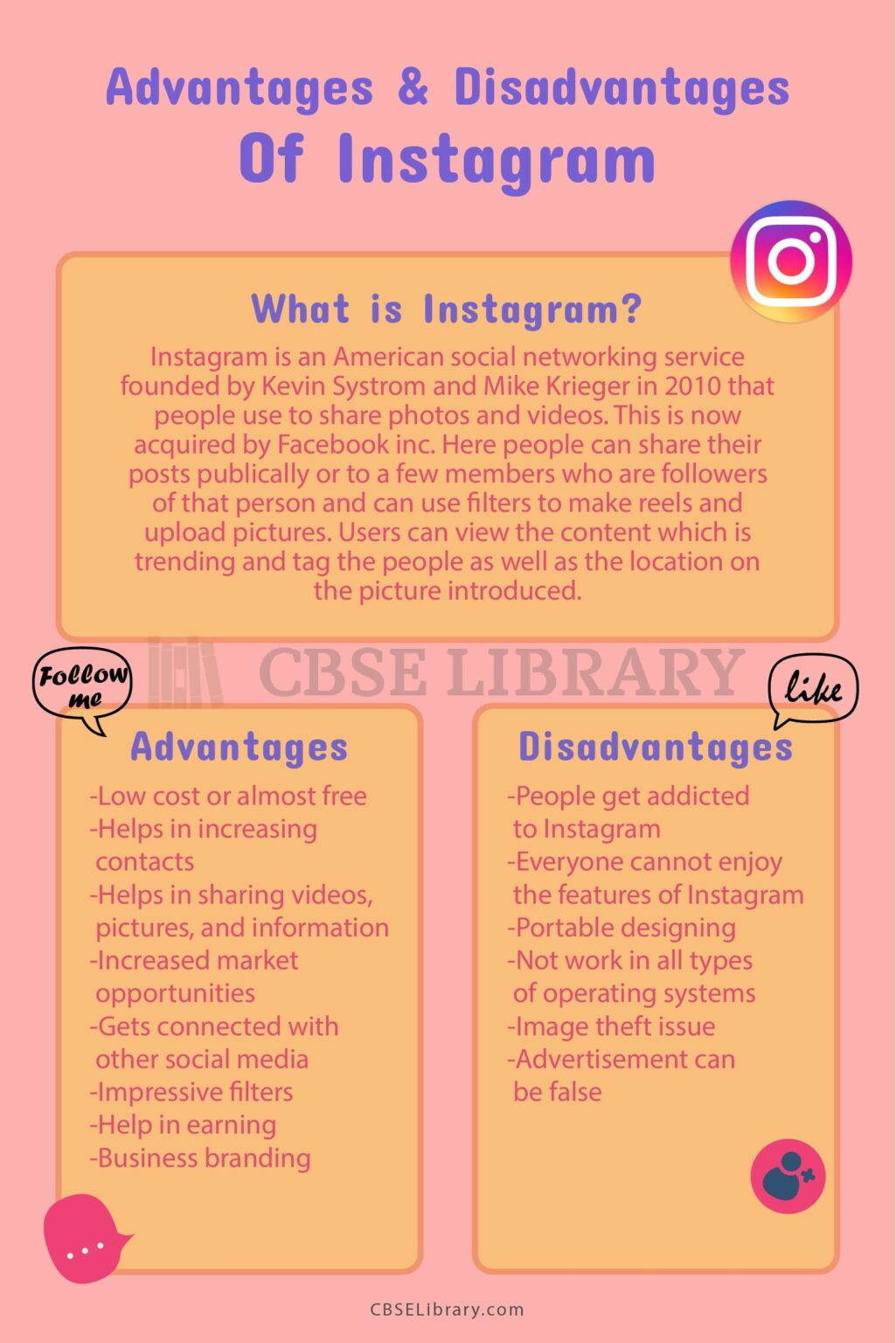 8+ Advantages and Disadvantages of Instagram | What is Instagram ...