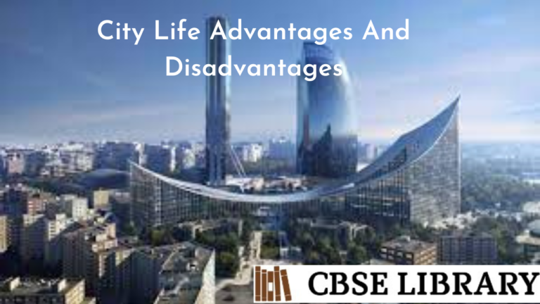 City Life Advantages And Disadvantages | Importance and Differences ...
